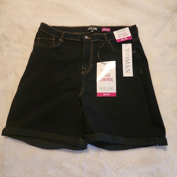 Faith Jeans | Shorts | Faith Jeans Womens Plus Sky Hirise Core Control ...